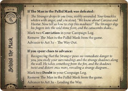 The Pallid Mask – Hall of Arkham