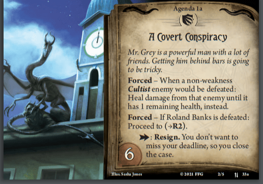 Parallel Roland Banks/By the Book Print and Play – Hall of Arkham