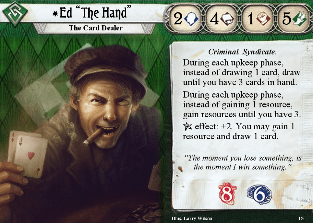 Arkham Horror LCG Custom Investigators – Hall of Arkham